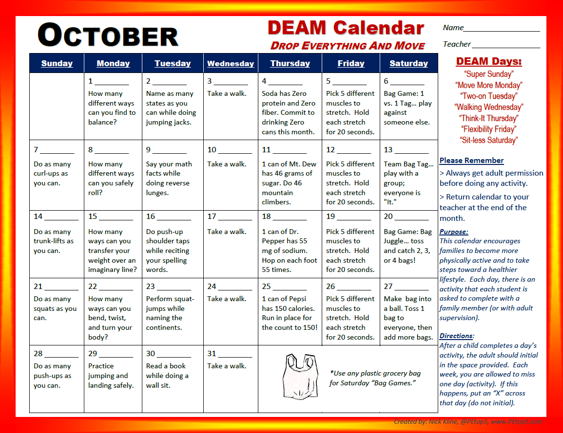 DEAM (Oct. – Dec.) | pe top 5