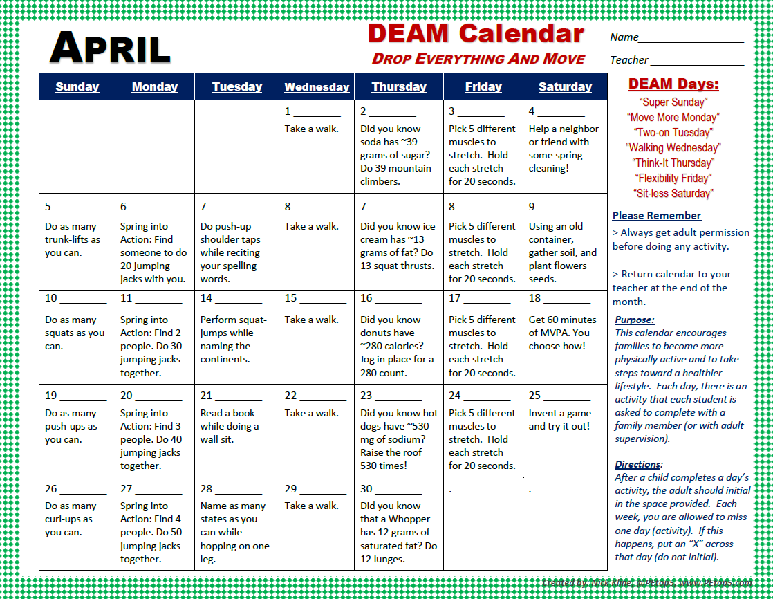April DEAM | pe top 5